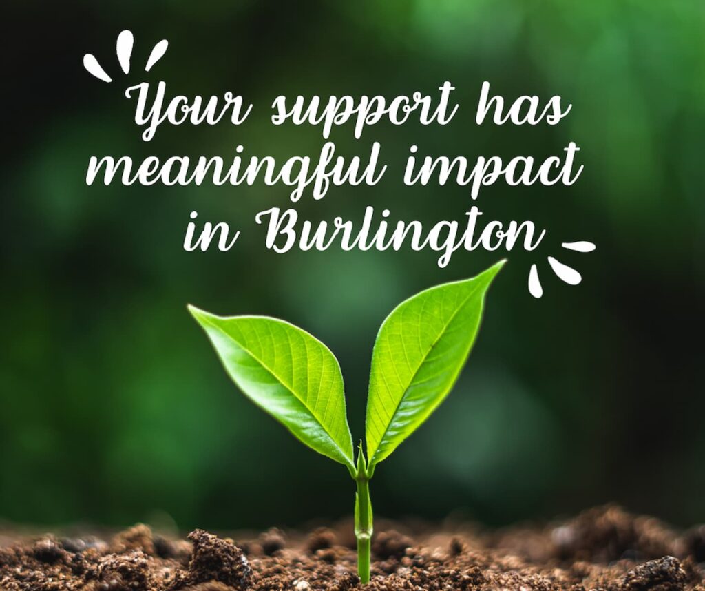 Help Us Reach Our Earth Month Goal - BurlingtonGreen