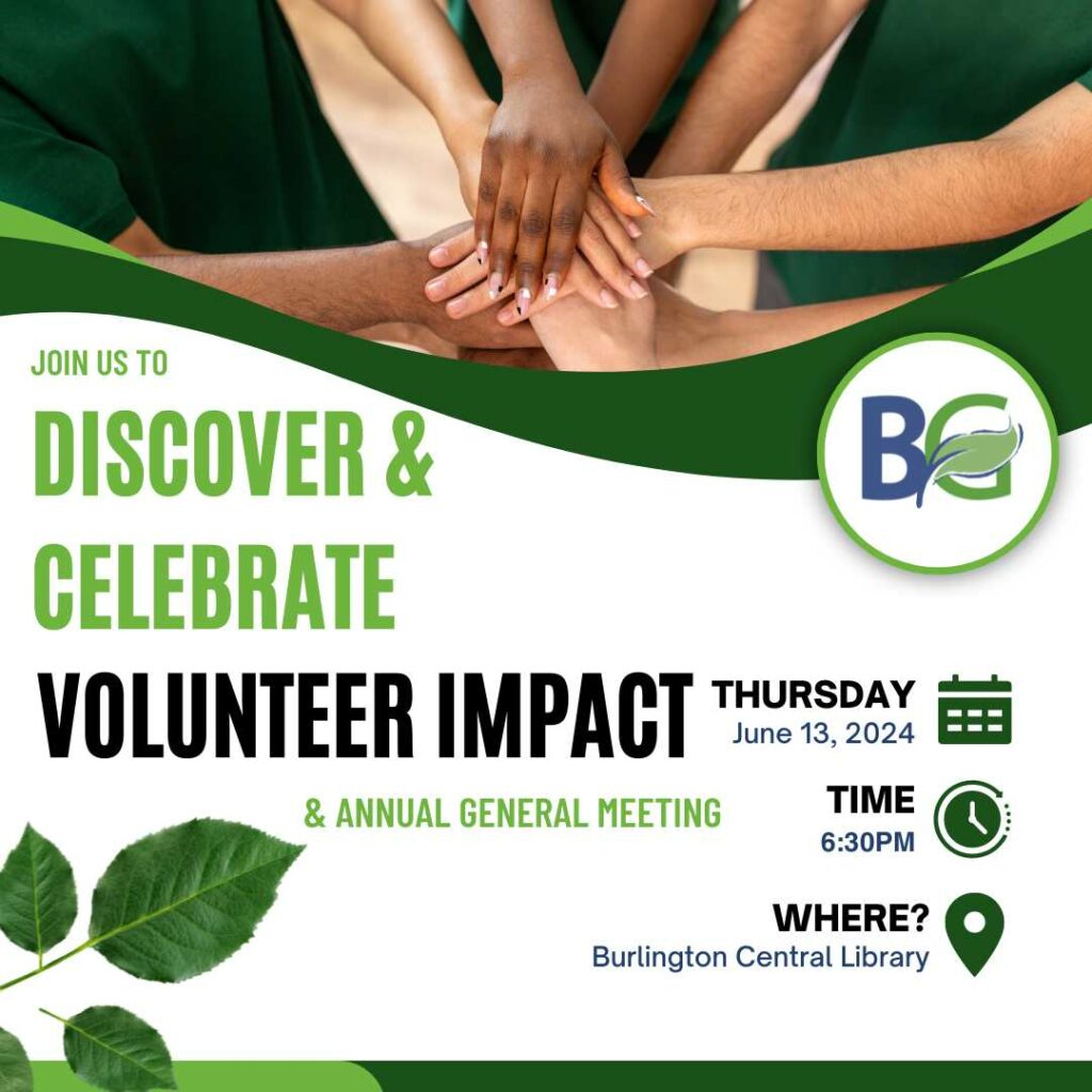 Discover & Celebrate Volunteer Impact - BurlingtonGreen